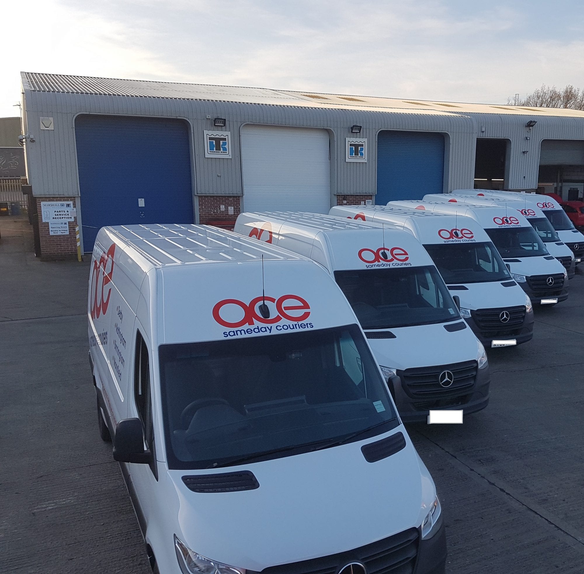 The New Fleet has Arrived! - ACE Sameday Couriers